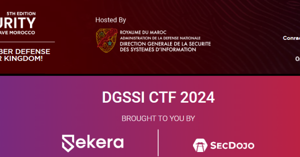 La Dgssi Maroc Et Secdojo Célèbrent Le Succès De La Première édition Du Dgssi Ctf 2024 Africa